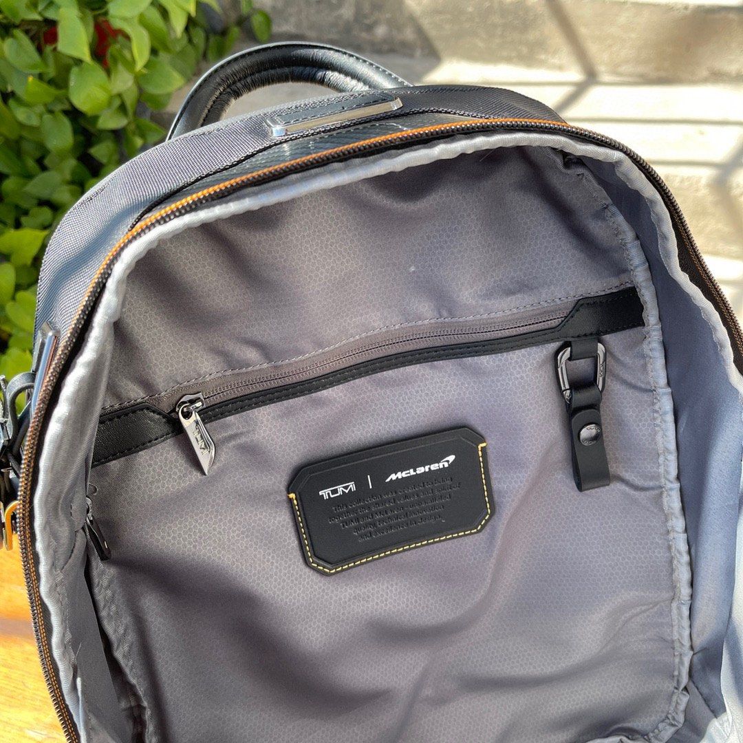 Tumi Mclaren Velocity Backpack, Men's Fashion, Bags, Backpacks on Carousell