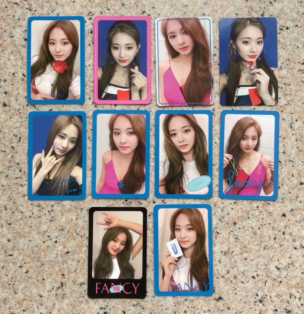 twice tzuyu fancy full album photocard set, Hobbies & Toys, Memorabilia ...