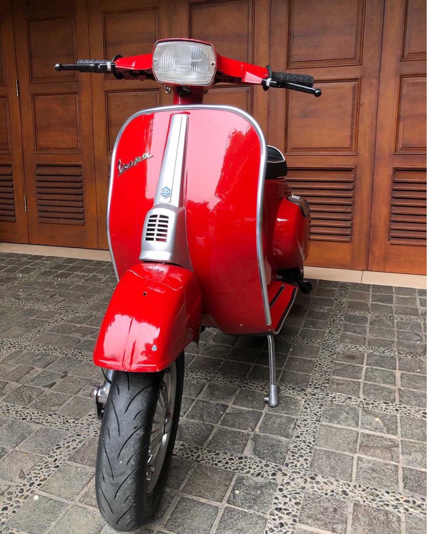 Vespa pts 90 full modif, Motor di Carousell