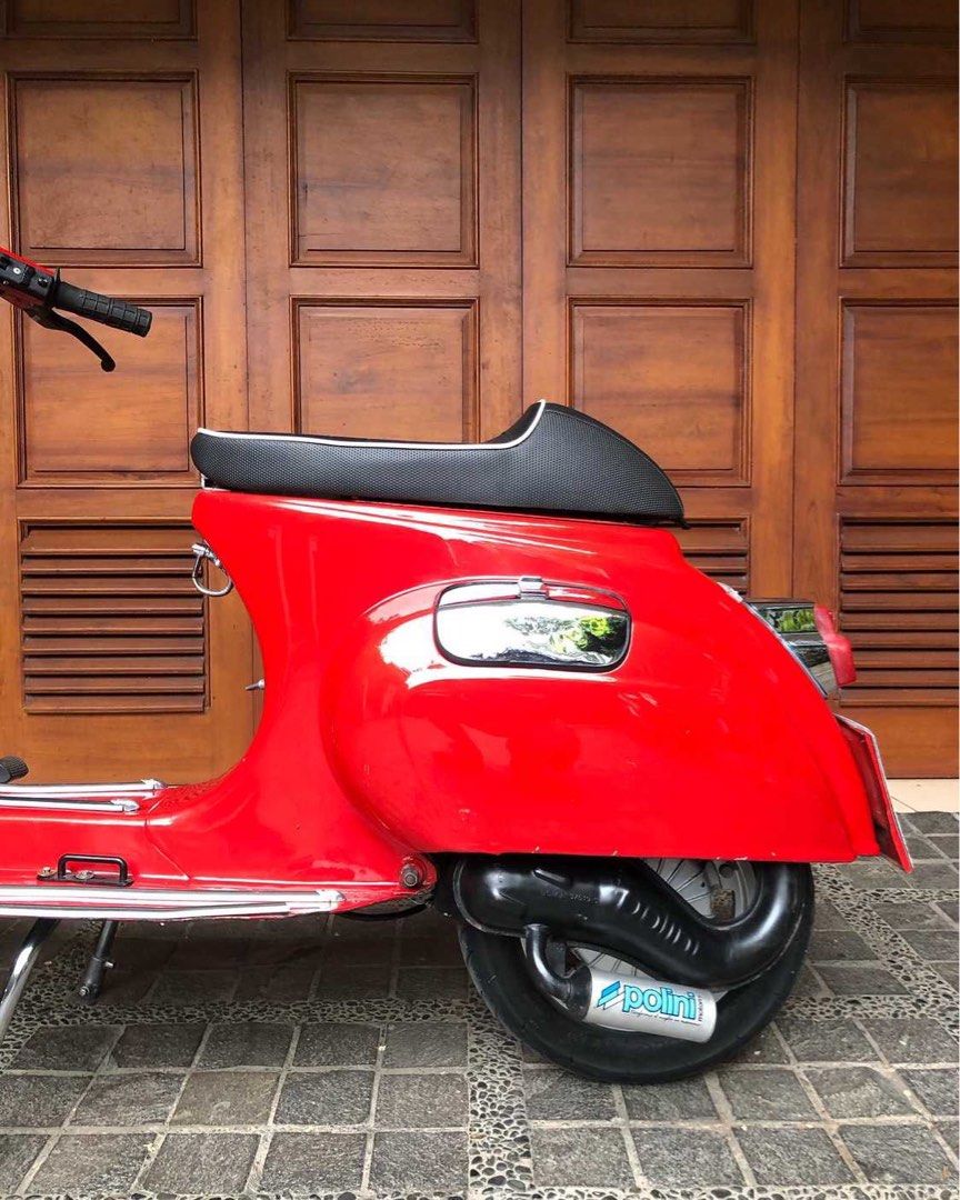Vespa pts 90 full modif, Motor di Carousell