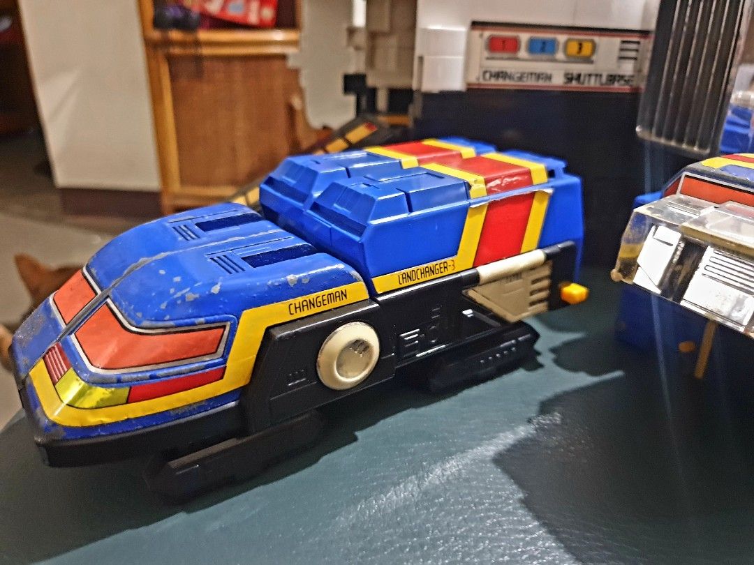 Vintage 1985 Bandai Change Robo Dengeki Sentai Changeman, Hobbies ...
