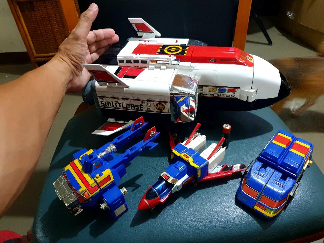 Vintage 1985 Bandai Change Robo Dengeki Sentai Changeman, Hobbies ...