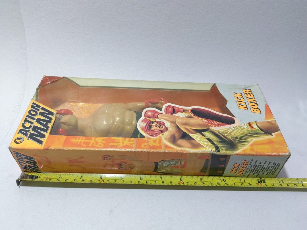 Vintage 1996 Kick Boxer Action Man Hasbro 12 " Action Figure, Hobbies ...