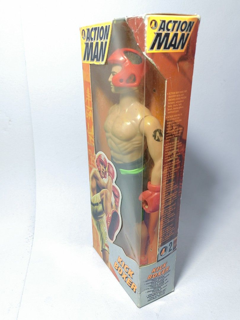 Vintage 1996 Kick Boxer Action Man Hasbro 12 " Action Figure, Hobbies ...