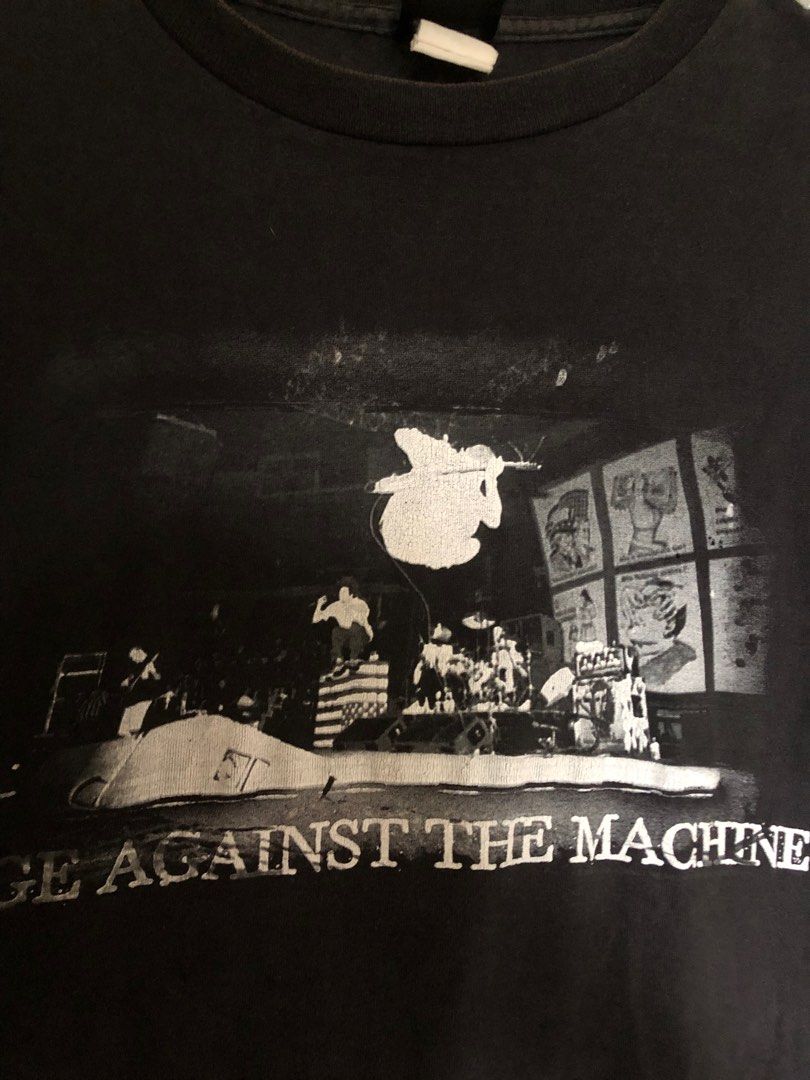 Vintage Giant Tag Rage Against The Machine Band Shirt, Men's Fashion ...