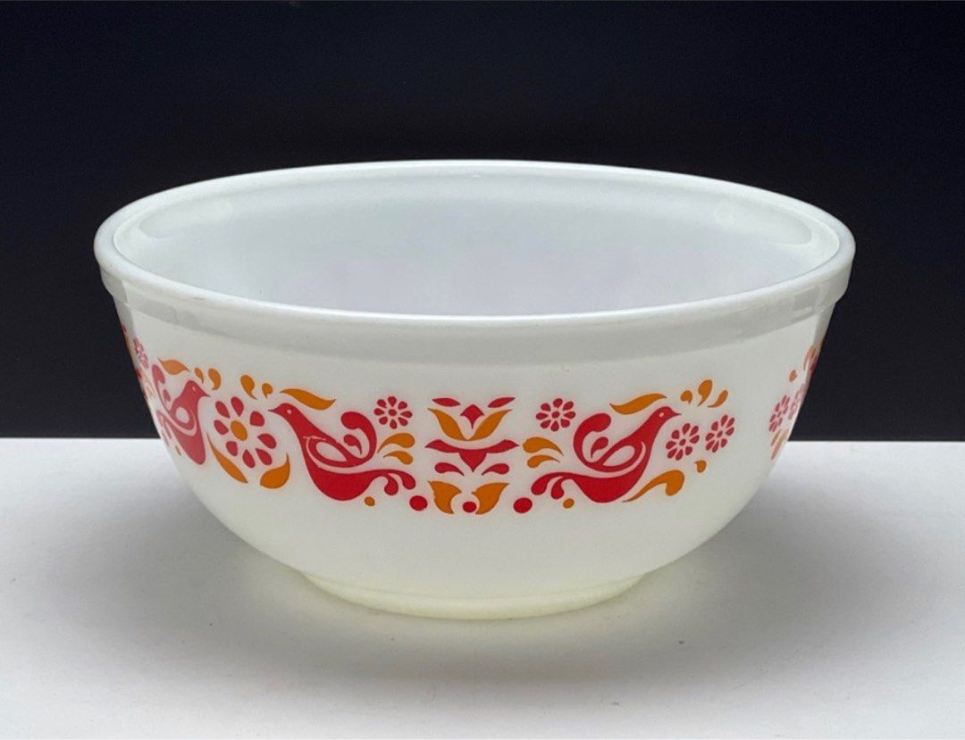 Vintage PYREX FRIENDSHIP PATTERN MIXING BOWL 2.5QT/2.5L, Furniture ...