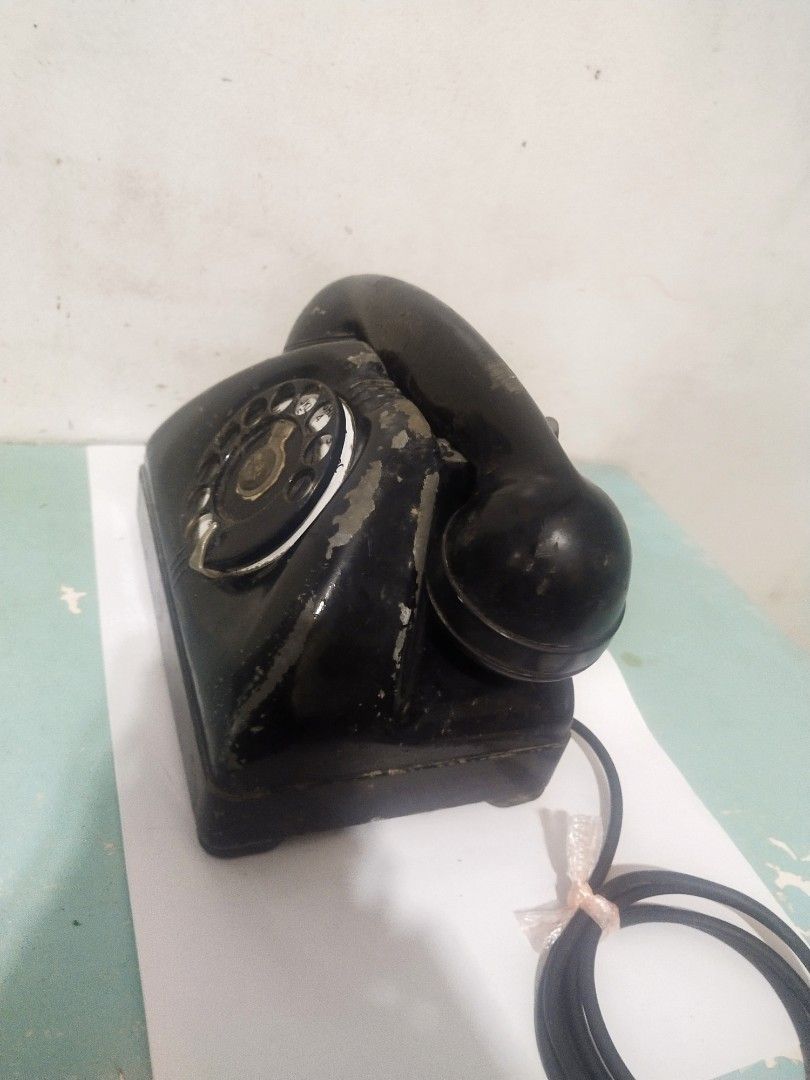 vintage Rotary Dial Phone/Signal Corps US Army/1952/Not Working ...