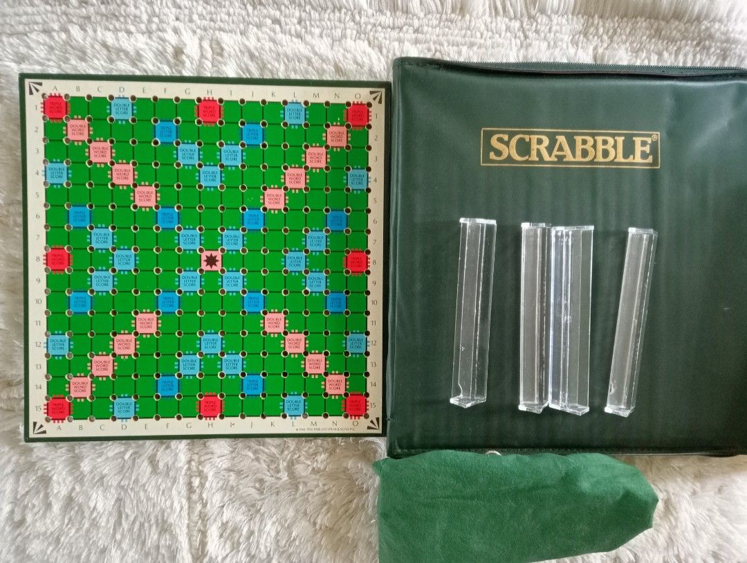 Vintage Travel Scrabble Set, Hobbies & Toys, Toys & Games on Carousell