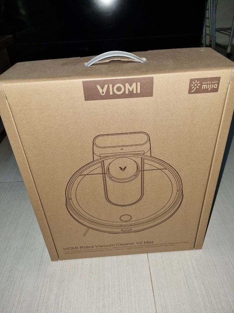Viomi Robot Vaccum Cleaner V2 Max, TV & Home Appliances, Vacuum Cleaner ...