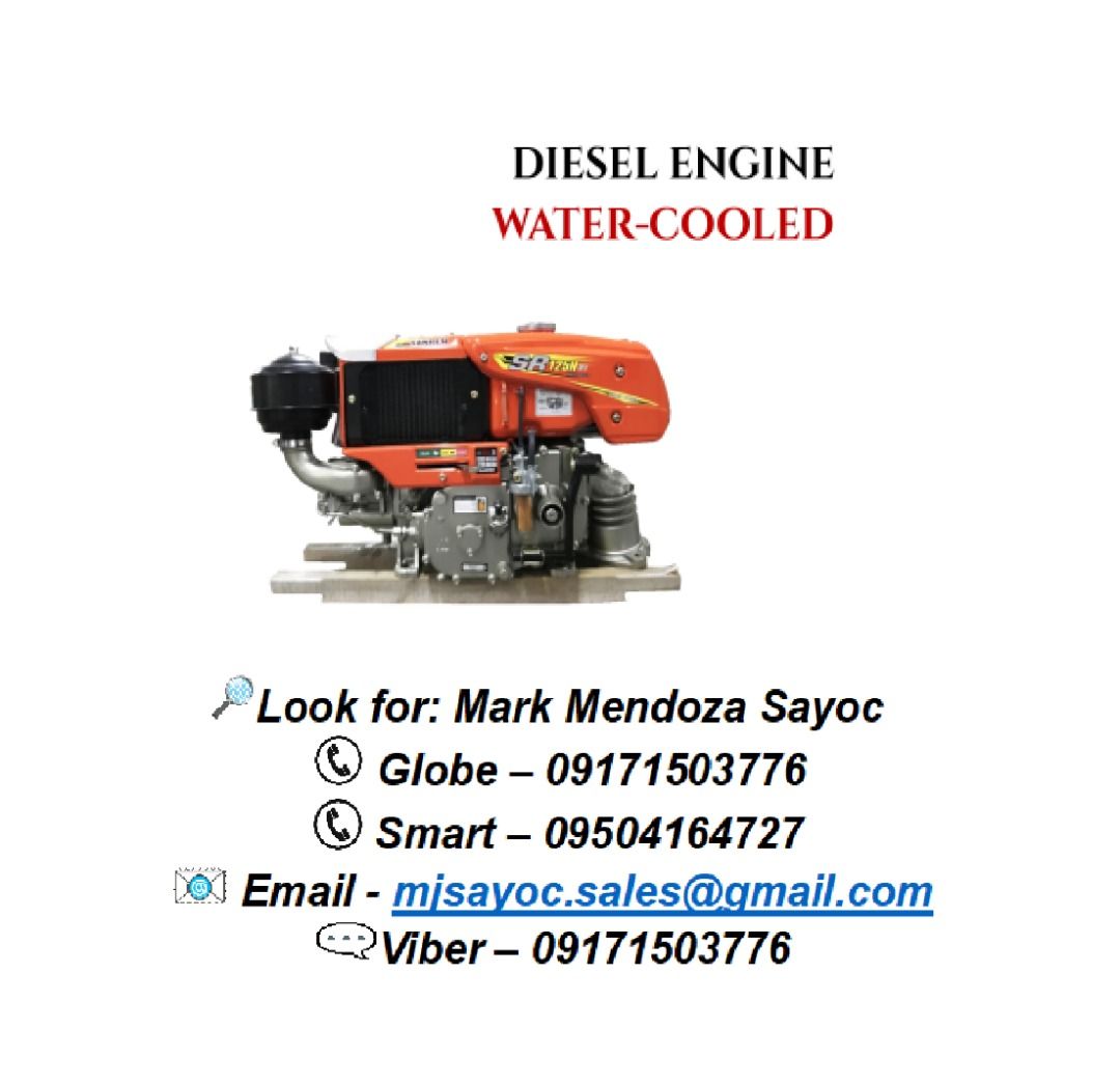 Water-cooled Diesel Engine, Commercial & Industrial, Construction Tools ...