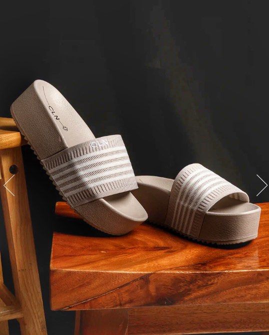 Wedge Slides From CLN, Women's Fashion, Footwear, Wedges on Carousell