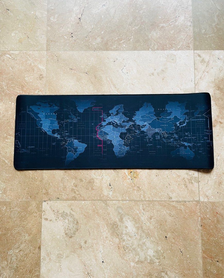 World Map Desk Mat, Mobile Phones & Gadgets, Mobile & Gadget ...