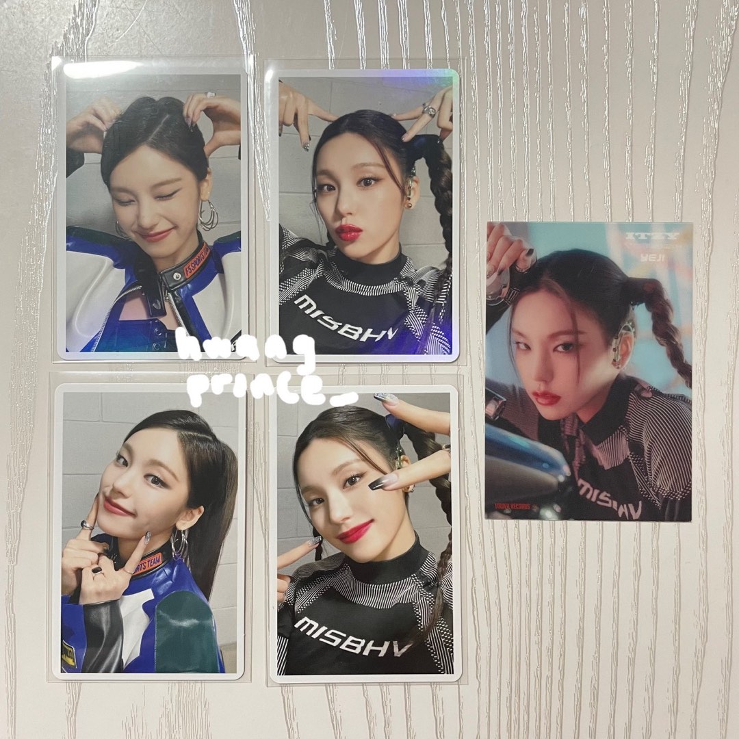 Wts Itzy Voltage Yeji Pc Set Hobbies And Toys Memorabilia And Collectibles K Wave On Carousell
