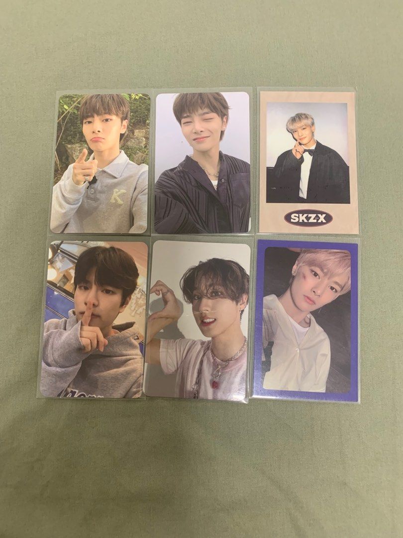 [WTS] Stray kids skz assorted photocards jisung jeongin seungmin ...