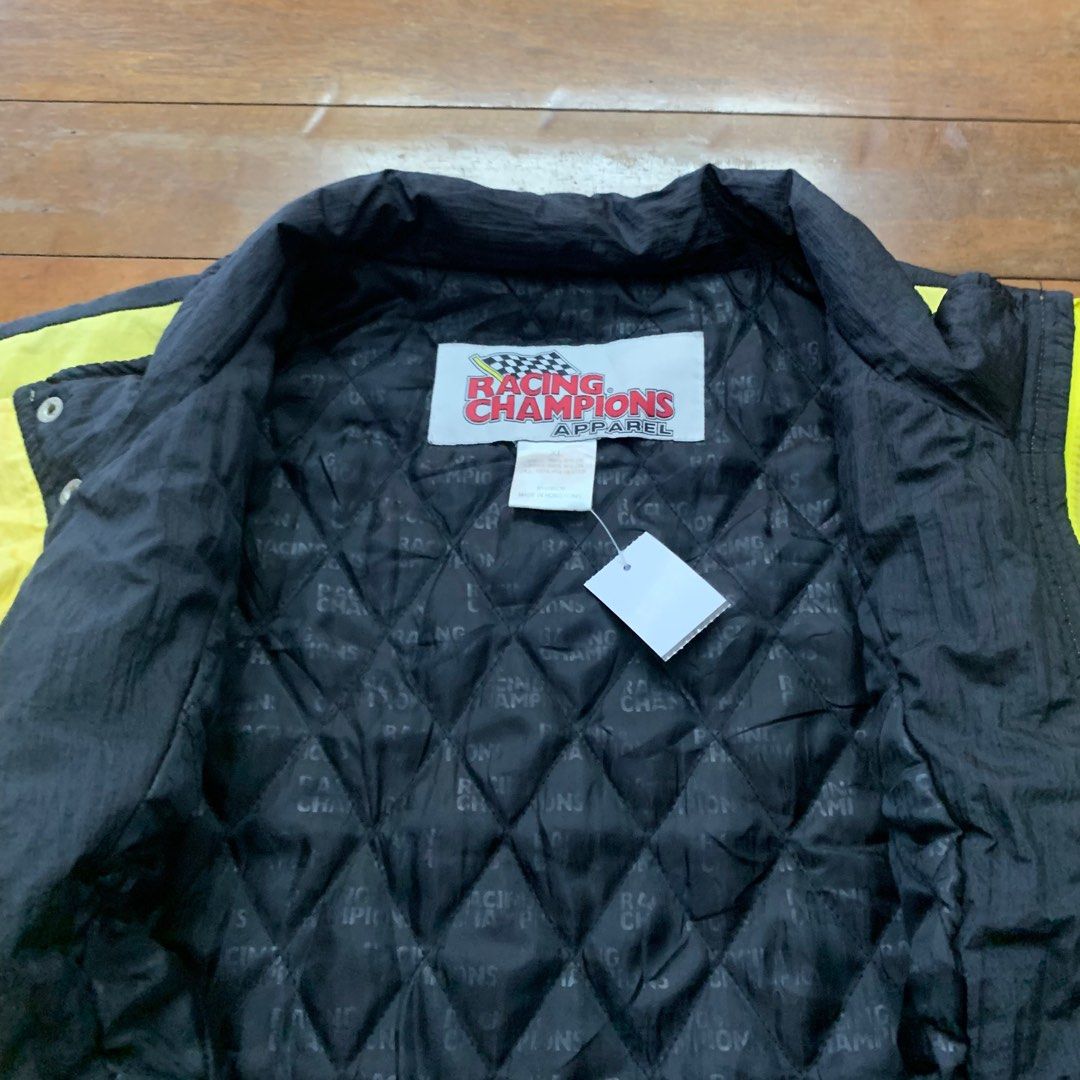 (X) VTG Nascar Ward Burton Caterpillar Racing Jacket, Men's Fashion ...