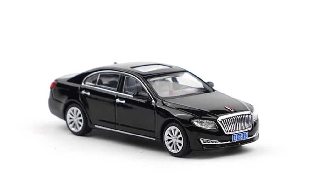 Xcartoys 1/64 Unmarked Police Vehicle (Audi A6 and Hongqi H7), Hobbies ...