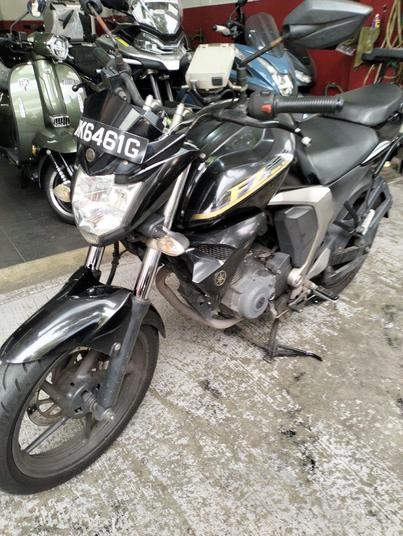 Yamaha FZN150, Motorcycles, Motorcycles for Sale, Class 2B on Carousell