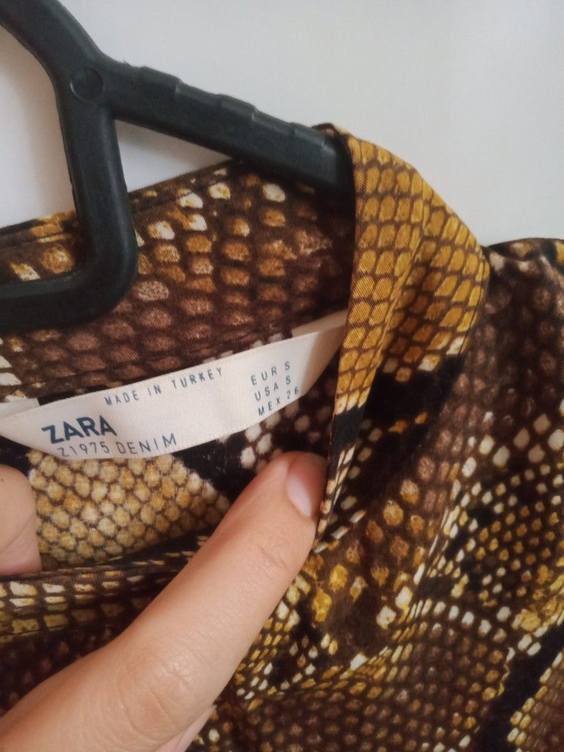 ZARA snake skin dress, Women's Fashion, Dresses & Sets, Dresses on ...