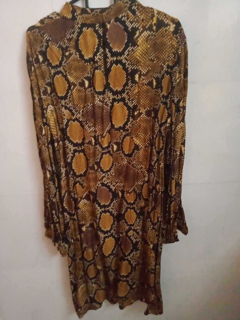 ZARA snake skin dress, Women's Fashion, Dresses & Sets, Dresses on ...