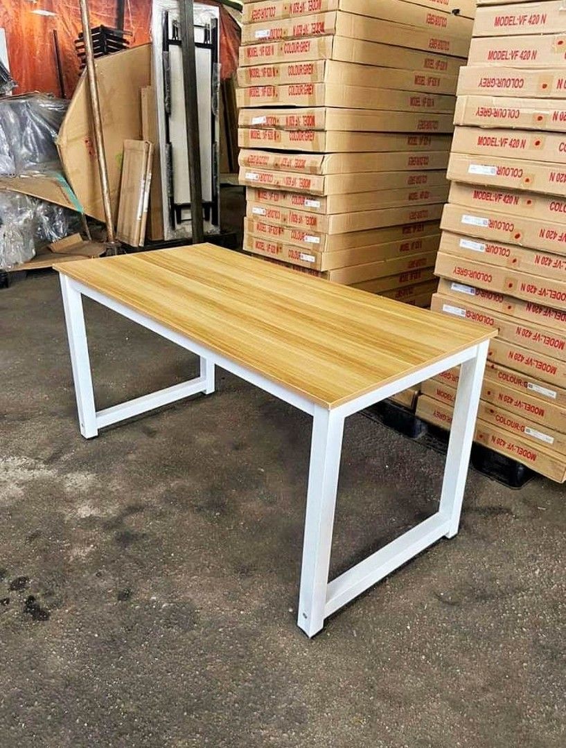 (140CM X 60CM)Meja Komputer Meja Belajar Meja Ofis Meja Tulis Computer ...