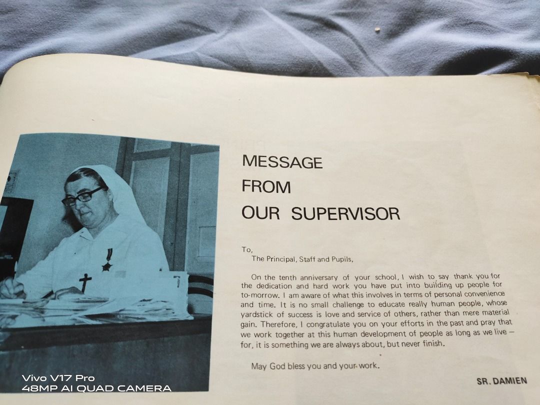 1974 Tenth Anniversary Magazine CHIJ(Kellock), Hobbies & Toys, Books ...