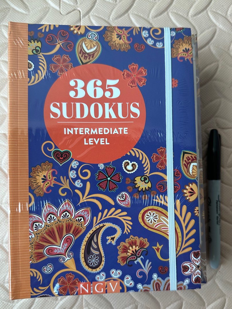 365 Sudokus Intermediate Level, Hobbies & Toys, Books & Magazines, Textbooks on Carousell