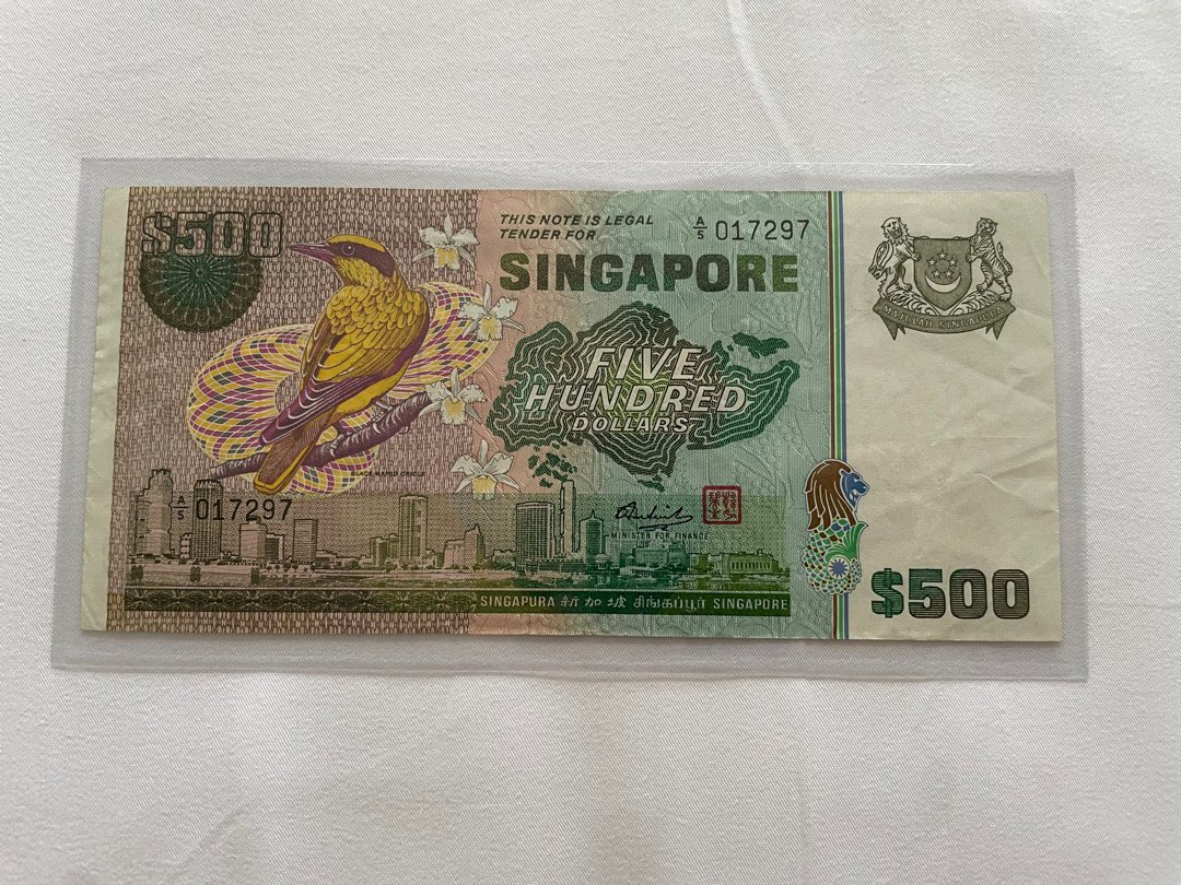 $500 Bird Series Old Note, Hobbies & Toys, Memorabilia & Collectibles ...