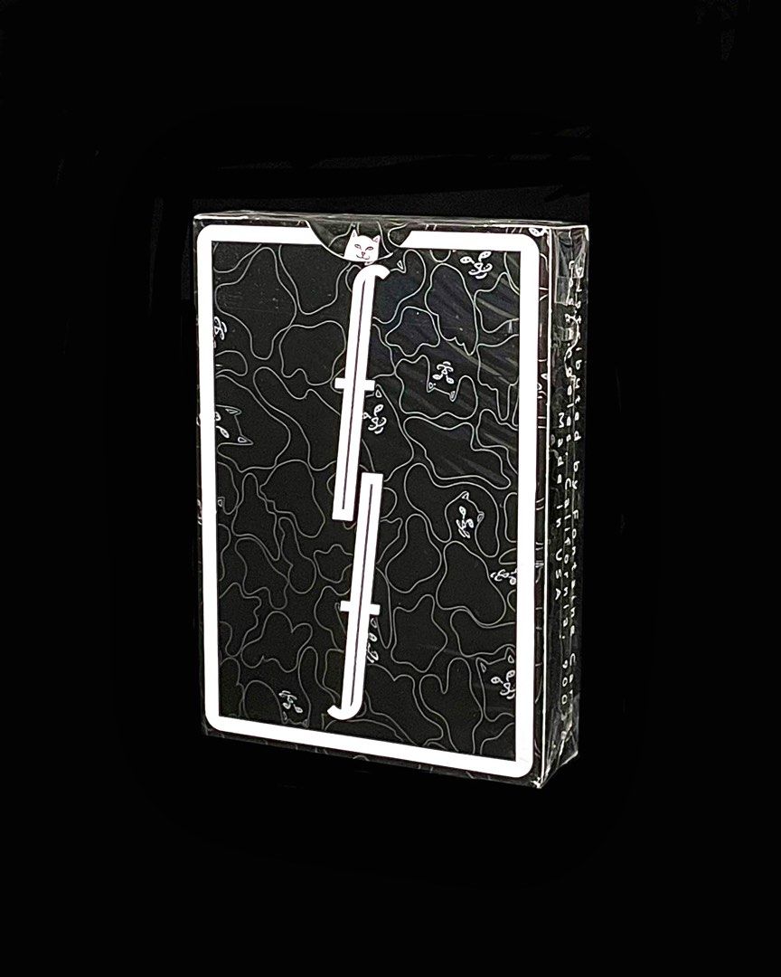 [急放 全新] Fontaine x Ripndip V1 Playing Cards｜方丹｜中指貓｜撲克牌｜啤牌｜限量｜已絕版, 興趣及遊戲 ...