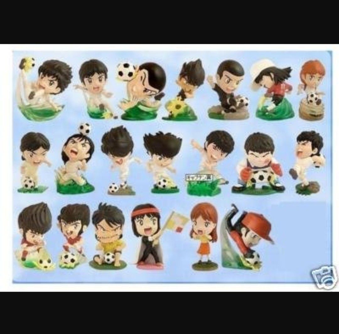 足球小將 Captain Tsubasa - Mini Big Head - 盒蛋 - 扭蛋, 興趣及遊戲, 玩具 & 遊戲類 - Carousell