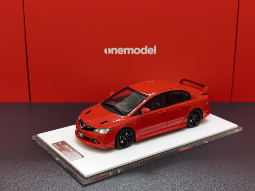 [預購] One model 1/24 HONDA CIVIC TYPE- R FD2 MUGEN RR Red, 預購 - Carousell