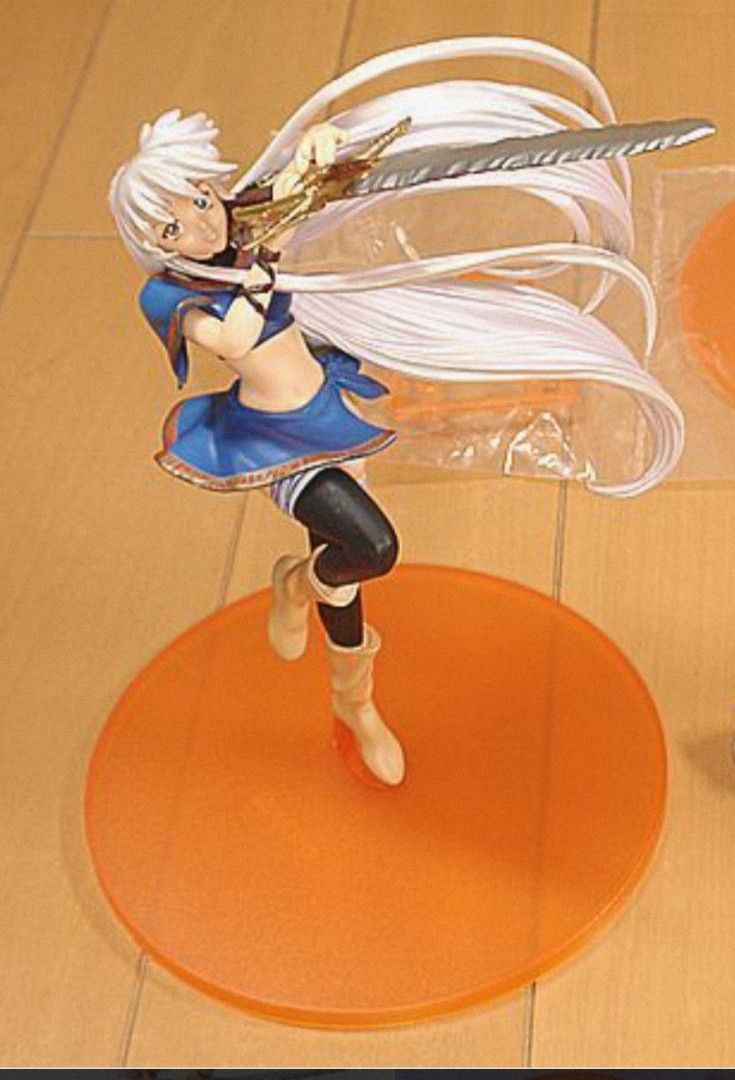 高質美女 pvc trading figure 盒蛋 1989年 OVA 極黑之翼 Legend of Lemnear 隱藏 特別版 珍珠色 ...