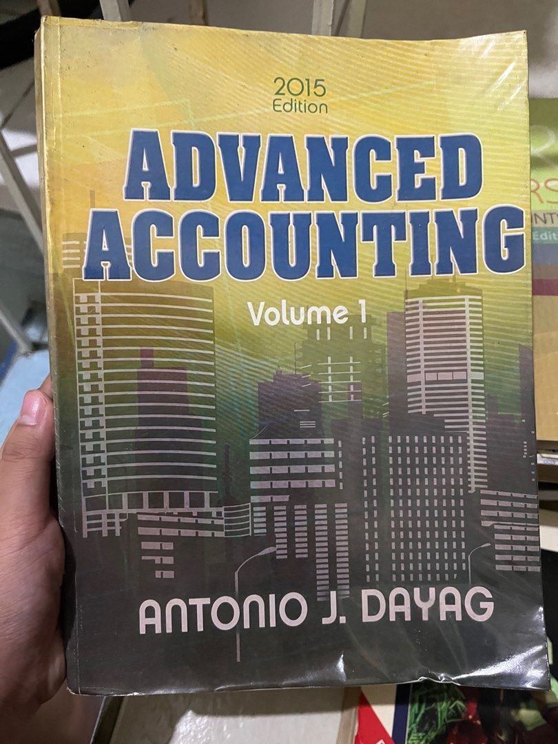 Advanced Accounting Vol 1- Dayag on Carousell