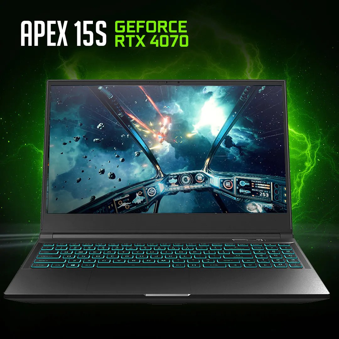 AFTERSHOCK Apex 15S (RTX 4070), Computers & Tech, Laptops & Notebooks ...