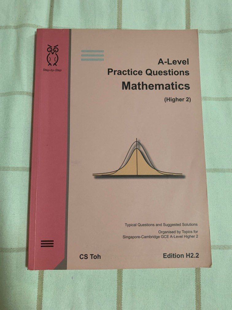 A-Levels H2 Math Practice Questions Book, Hobbies & Toys, Books ...