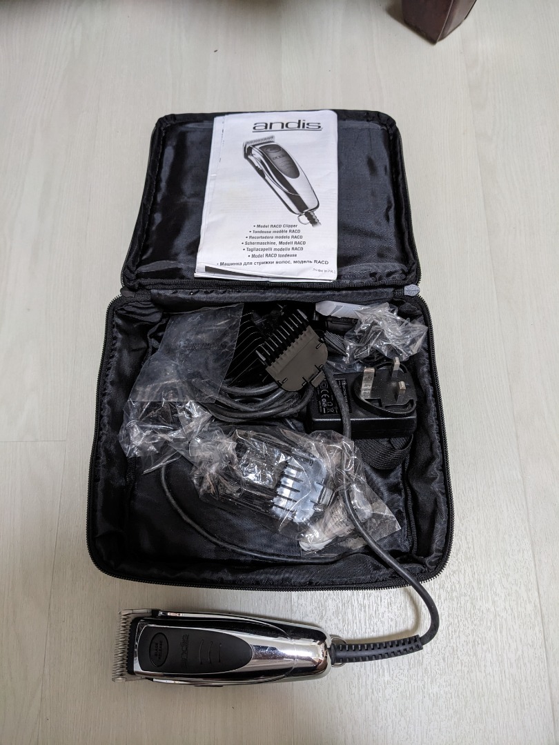 Andis Hair Clipper Full Set, Beauty & Personal Care, Hair on Carousell