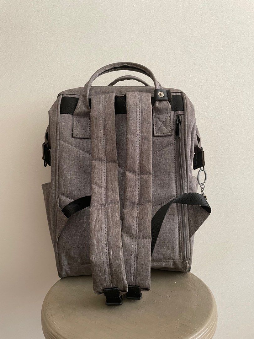 Anello Grey Backpack, Women's Fashion, Bags & Wallets, Backpacks on ...