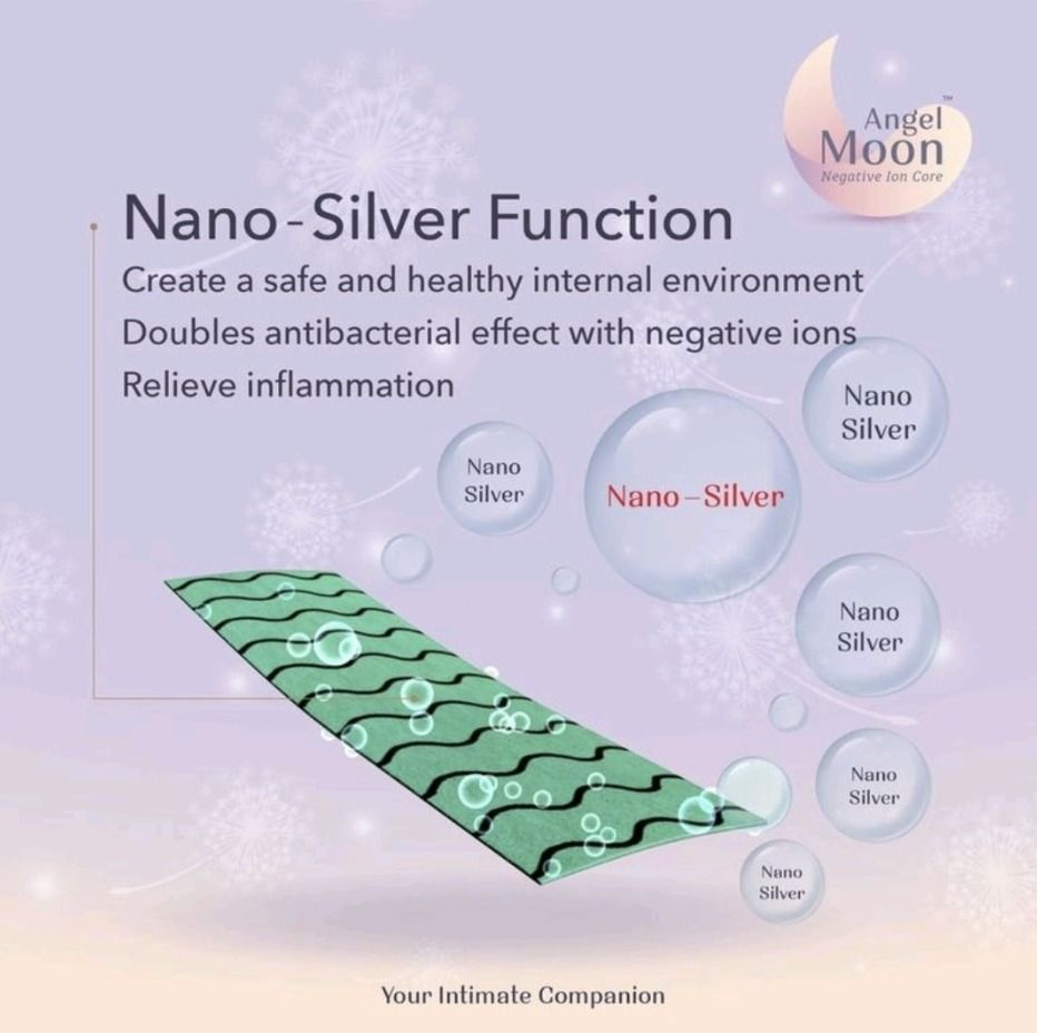 ANGEL MOON ANION W NEGATIVE ION NANO SILVER AND FAR INFRA RED SANITARY ...