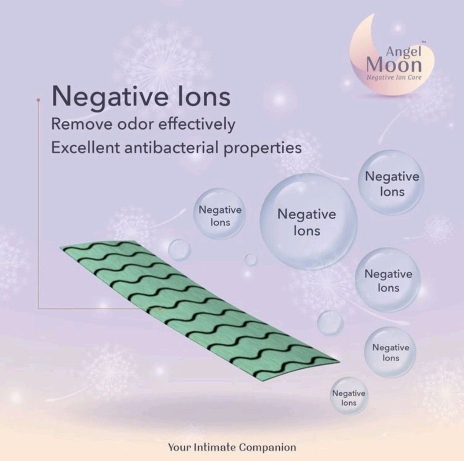 ANGEL MOON ANION W NEGATIVE ION NANO SILVER AND FAR INFRA RED SANITARY ...