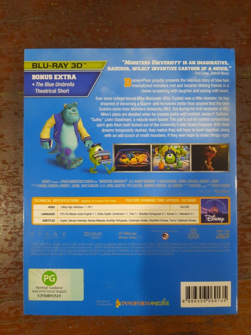 Animated movies DVD and bluray, Hobbies & Toys, Music & Media, CDs ...