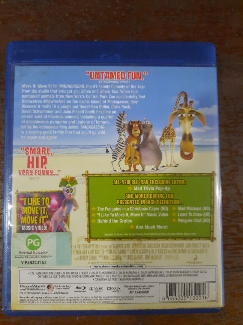 Animated movies DVD and bluray, Hobbies & Toys, Music & Media, CDs ...