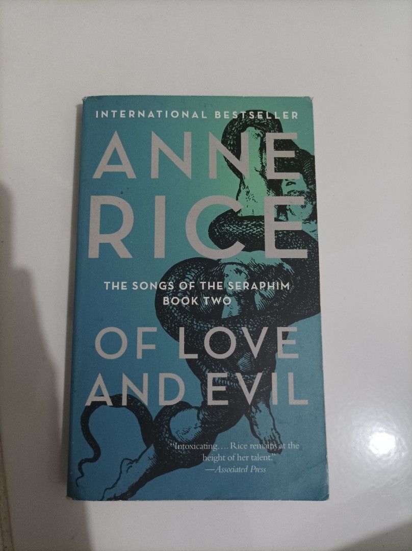 ANNE RICE- OF LOVE AND EVIL on Carousell