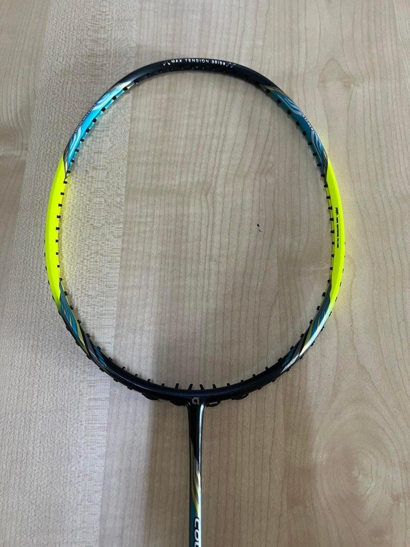 Apacs Counter Attack Racket- Yellow, Sports Equipment, Sports & Games ...