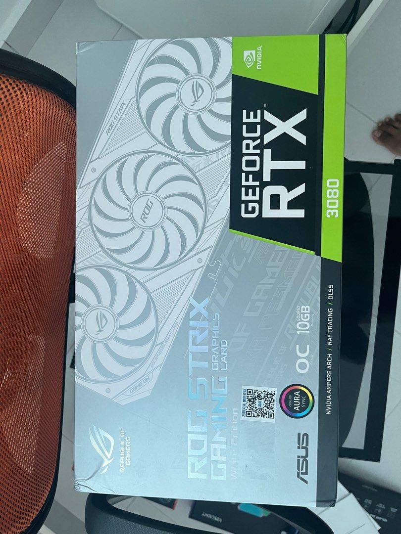ASUS ROG 3080 WHITE, Computers & Tech, Parts & Accessories, Computer ...