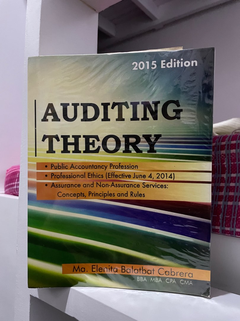 Auditing Theory by Cabrera, Hobbies & Toys, Books & Magazines ...