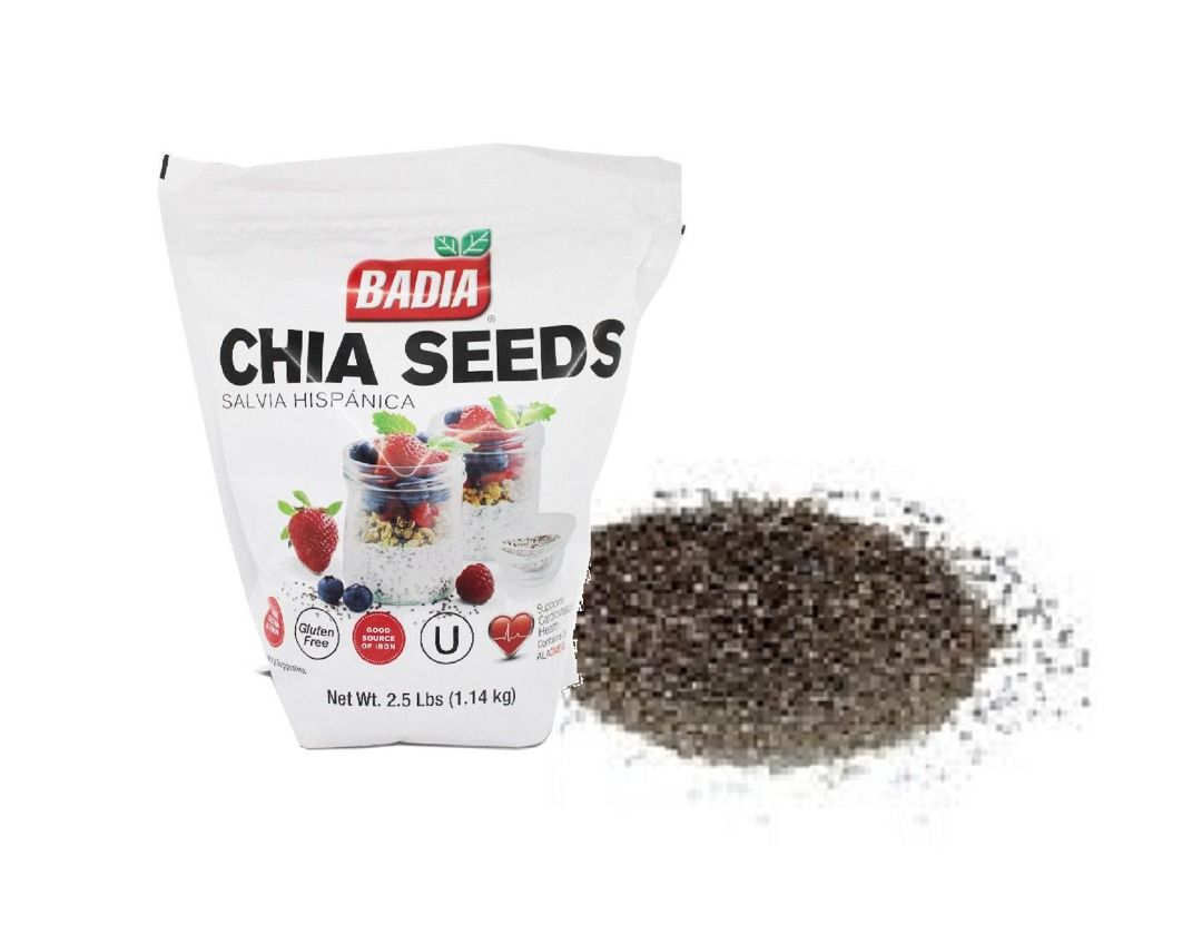 Badia Chia Seed 2.5 lbs, Food & Drinks, Other Food & Drinks on Carousell