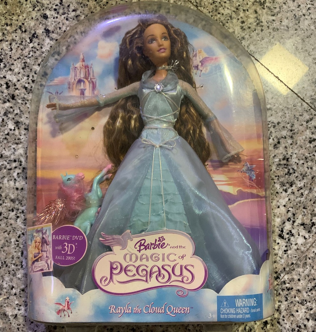 Barbie and The Magic of Pegasus: Rayla The Cloud Queen Doll, Hobbies ...