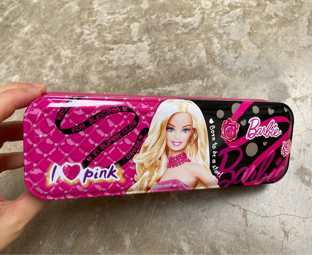 Barbie Pencil Case, Hobbies & Toys, Stationery & Craft, Stationery ...