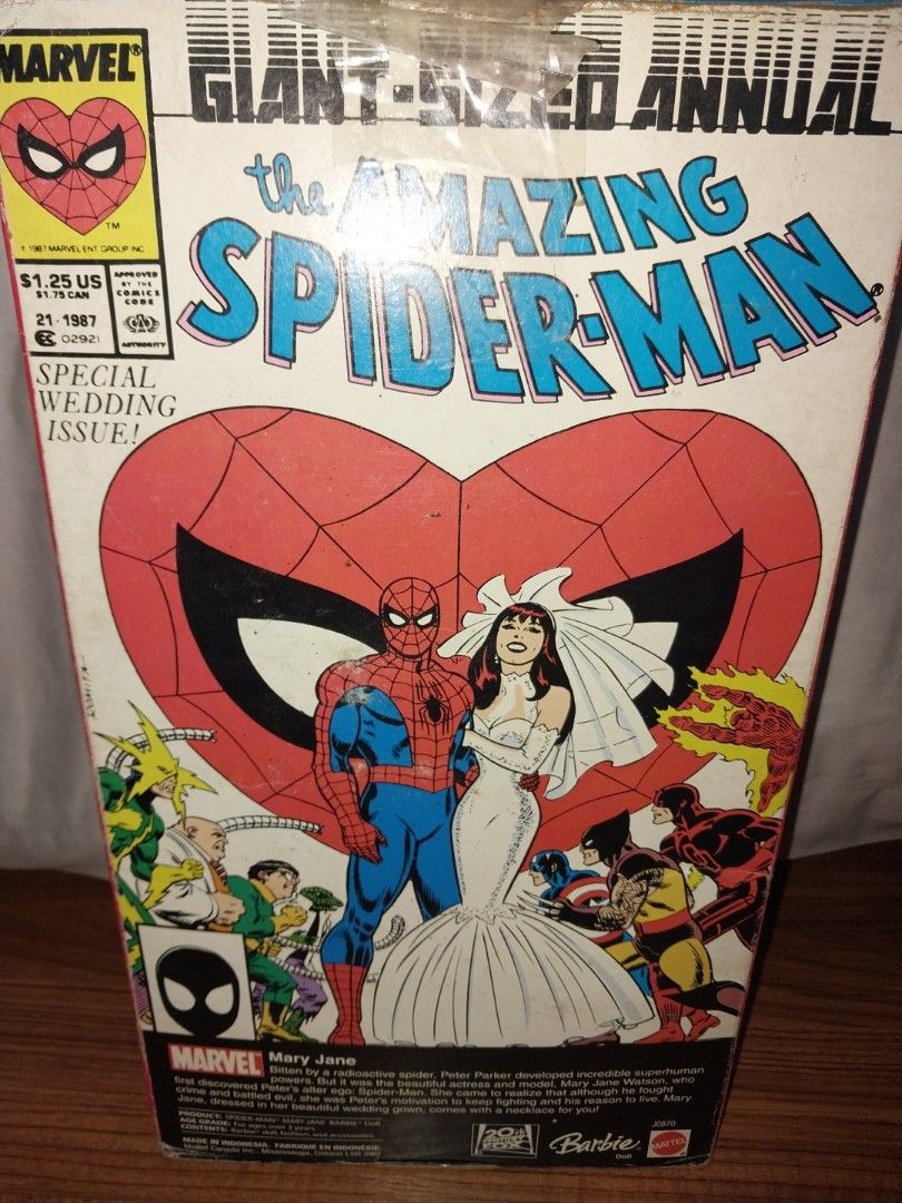barbie spider man wedding, Hobbies & Toys, Toys & Games on Carousell