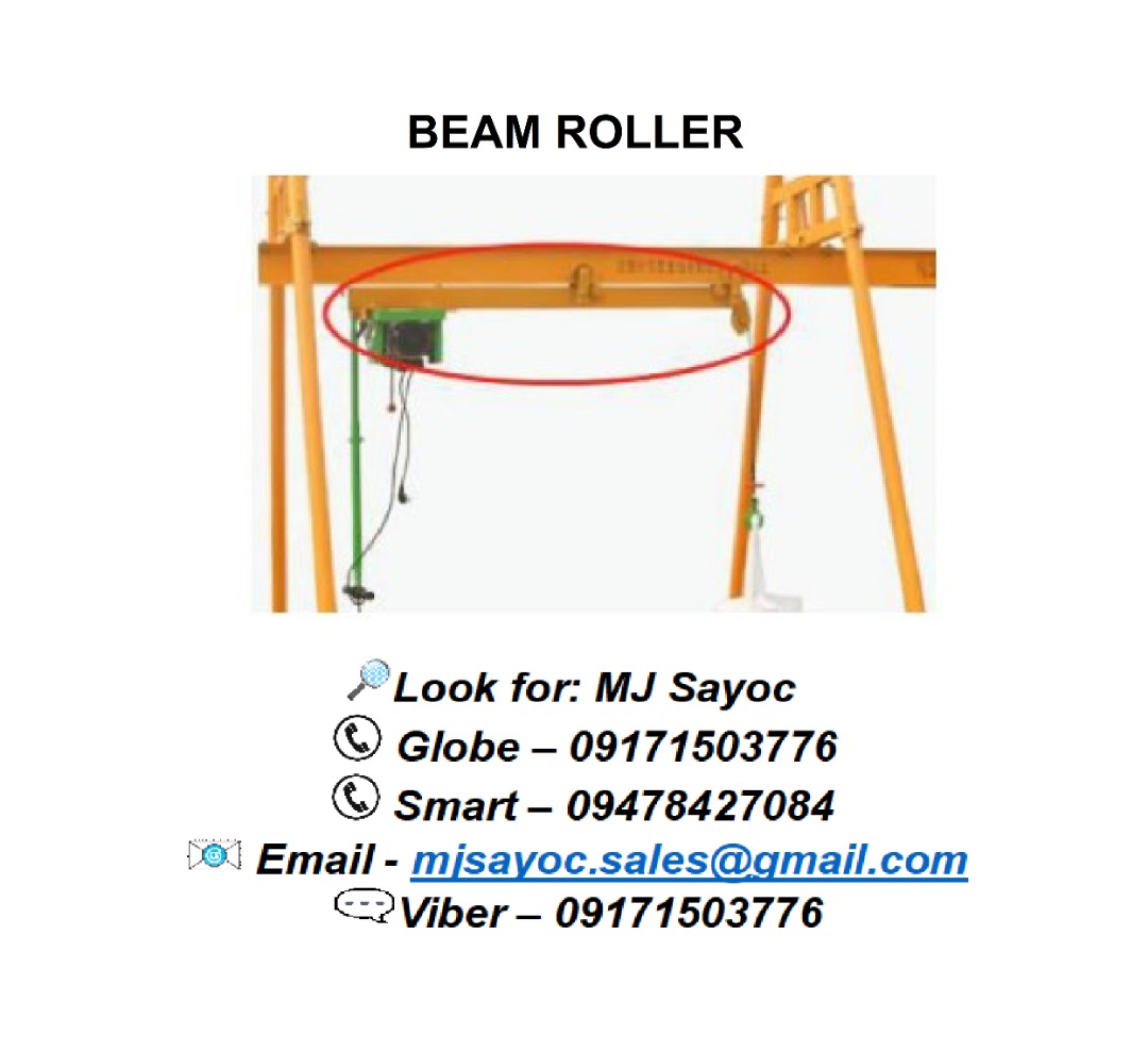 BEAM ROLLER, Commercial & Industrial, Construction Tools & Equipment on ...