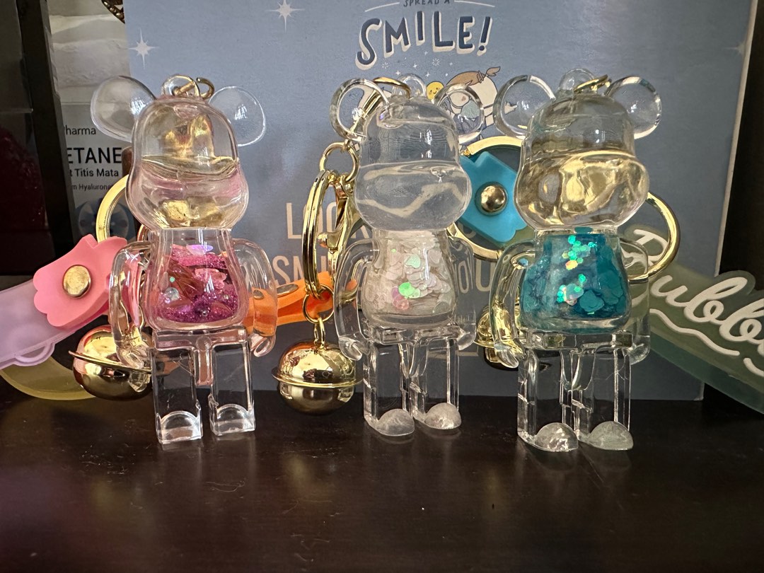 Bearbrick water keychain, Hobbies & Toys, Memorabilia & Collectibles ...